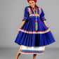 Mogoshadi Pleated Bridal Set in Blue – MEDU